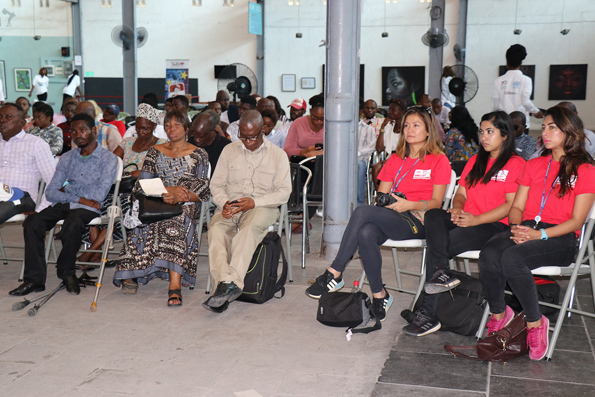 UNMAS staff in the DRC attending the conference on the International ...