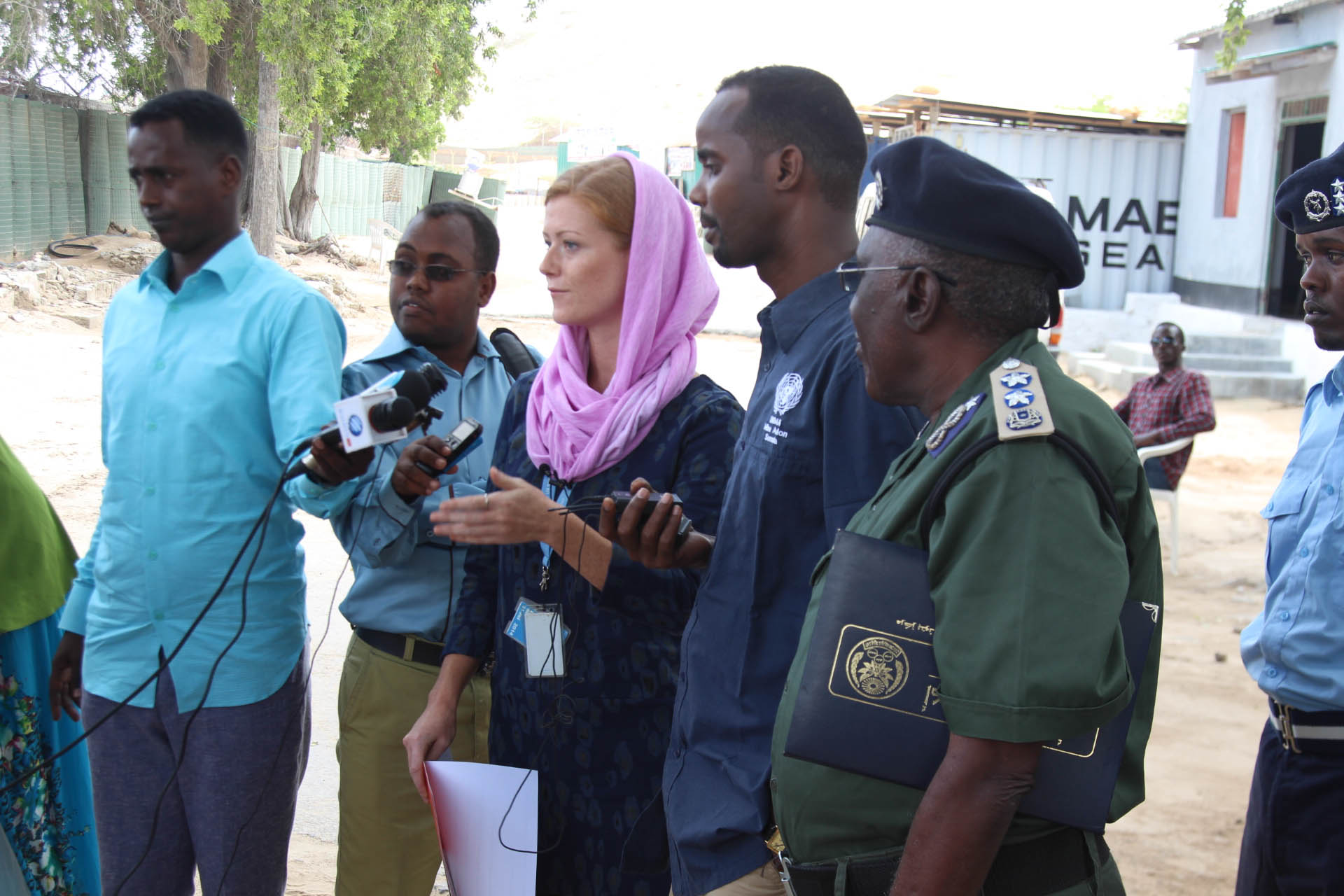 UNMAS conducts weapons cutting training for Somali Police Force | UNMAS