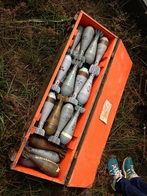 Explosive Hazard Disposed in Cote d’Ivoire | UNMAS