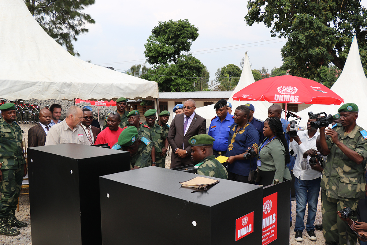 Weapons and Ammunition Management: UNMAS provides the Congolese ...