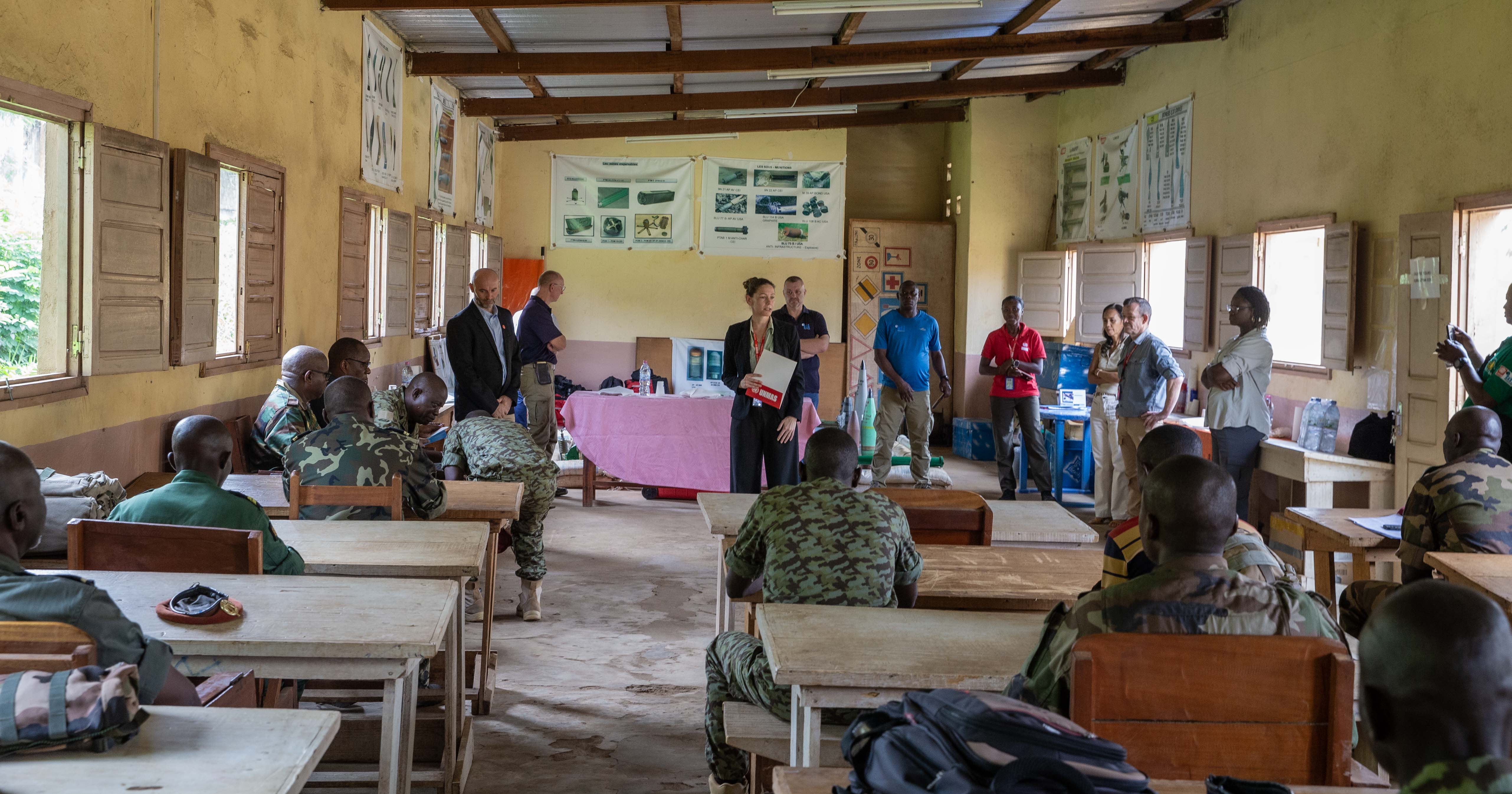 MINUSCA, through UNMAS, Strengthens National Capacities in Explosive ...