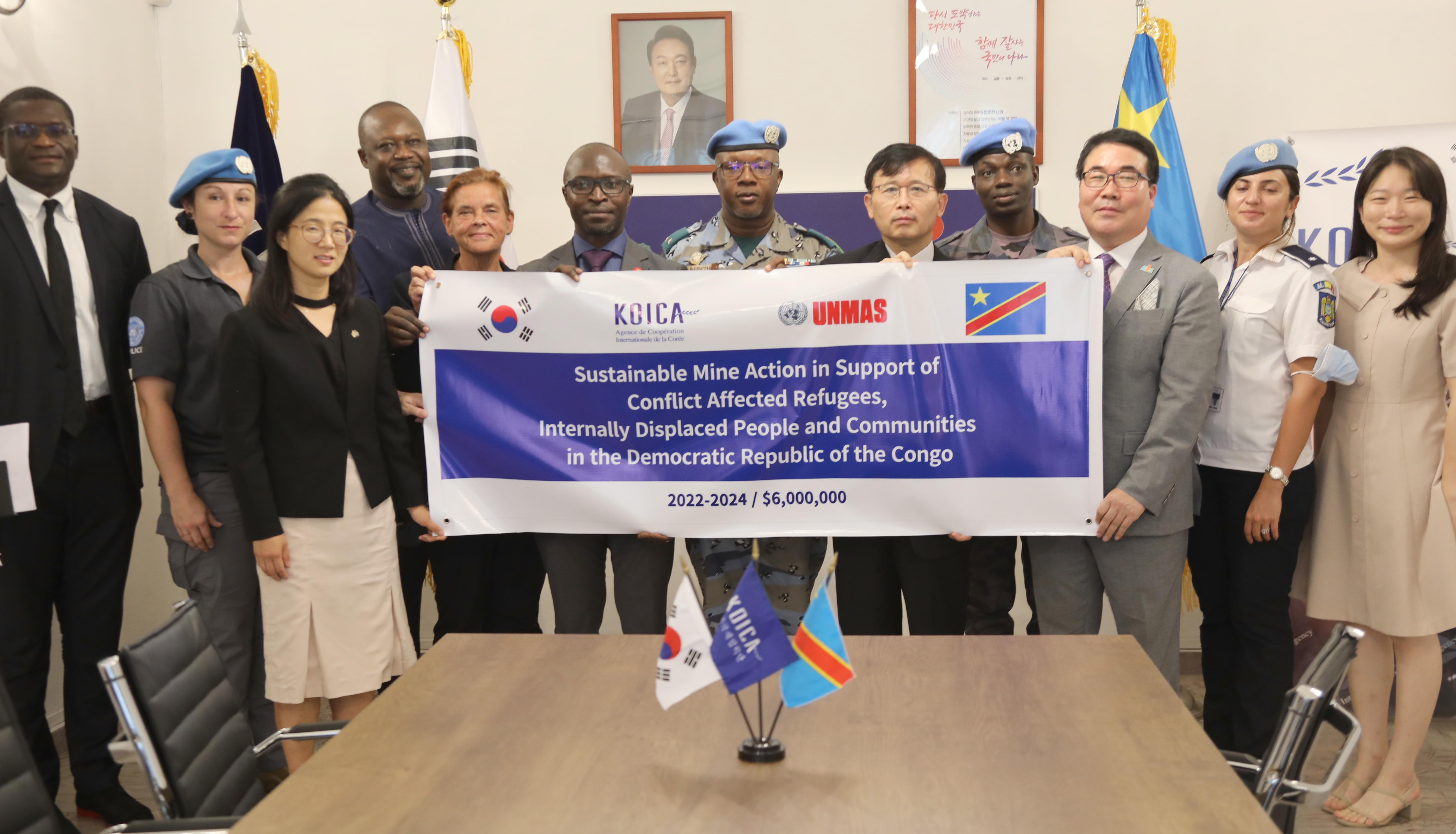 Press release: KOICA and UNMAS signed the project cooperation agreement ...