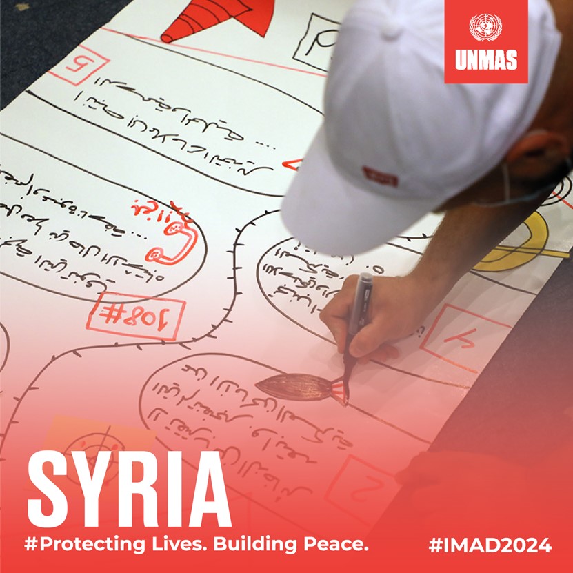 International Mine Awareness Day Syria | UNMAS