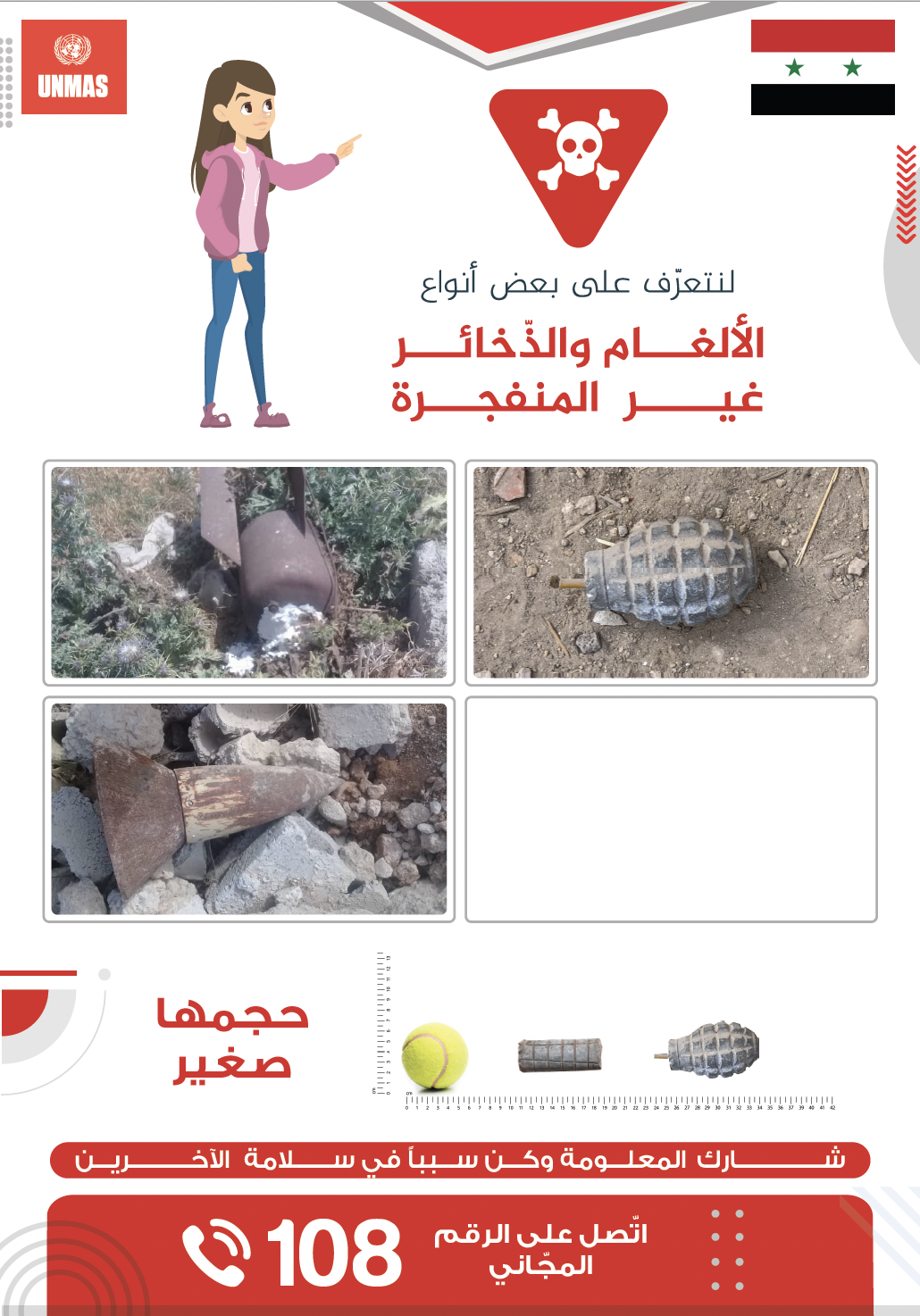 Syria Risk Education Posters and GIFs | UNMAS